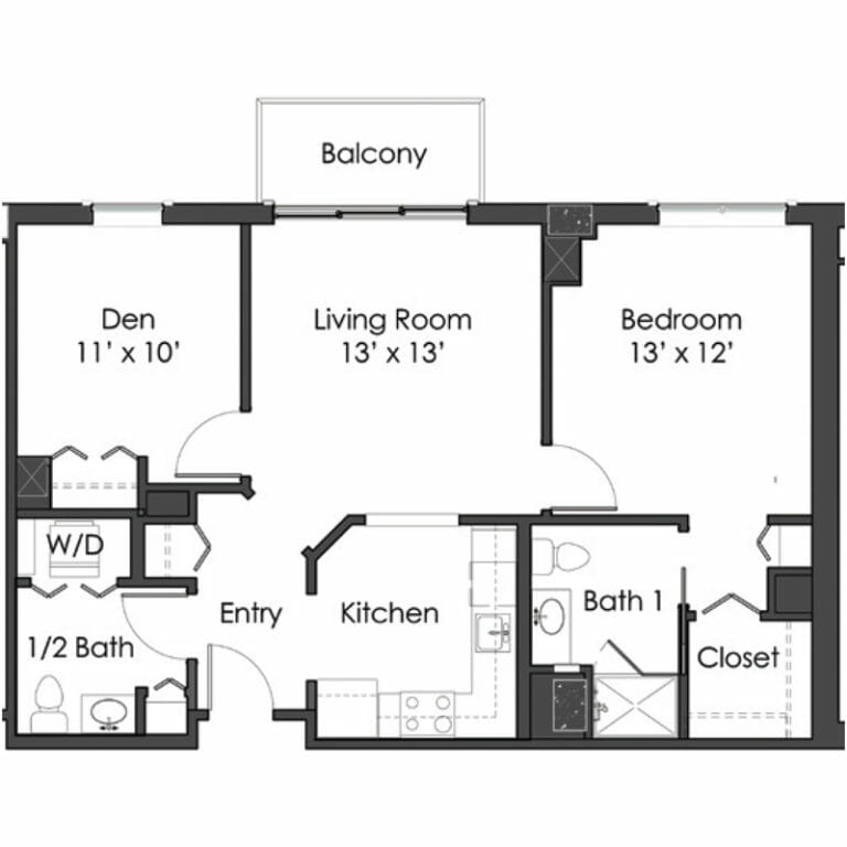 Floor Plans for The Levin Palace Luxury Senior Living | MorseLife ...